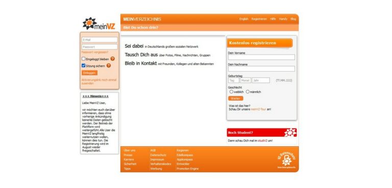 MeinVZ – Die faszinierenden Details und Unterschiede im Vergleich zu anderen sozialen Netzwerken!
